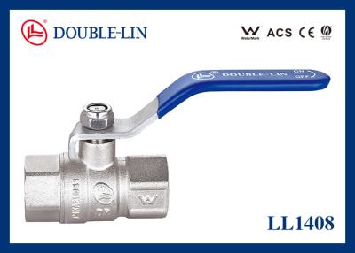 China Female X Female Long Thread DZR 2 Inch Brass Ball Valve for sale