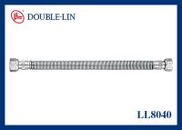 China Female X Female Screw Nut 10CM SS Corrugated Hose Pipe for sale