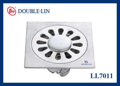 China Quick Drainage 100 x 50mm Stainless Steel Floor Drainer for sale