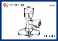 China ABS Handle 10 Bar Chrome Plated Angle Valve With Nut for sale