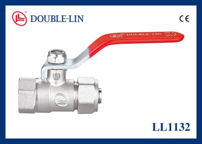 China 16 Bar 232 Psi Flat Lever Handle Double O-ring Stem Type Ball Valve With Pipe Connection And High Pressure for sale