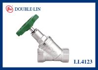 China Brass Stop Valves 232psi Working Pressure -10℃ to 120℃ Working Temperature DIN259 Thread Female X Female 1/2