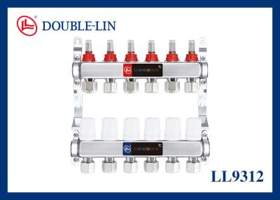 China Stainless Steel 304 Manifold with 16-2.0 20-2.0 Adapter Size and ISO228 Thread for 10 Bar Pressure for sale