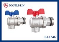 China ISO228 Thread Inlet And Backwater Valve Brass Water Manifold For Industrial for sale