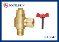 China Versatile PTFE Sealing Material Brass Angle Valve 1/2