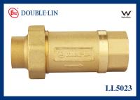 China Brass Dual Check Valve 3/4