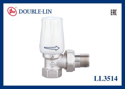 China Angle Radiator Valve Size 1/2