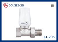 China Straight Radiator Valve 145 psi from 0 ℃ to 120℃ Working Temperature BS2779 Thread for sale