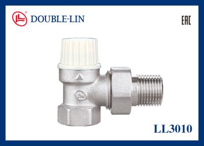 China Angle Lockshield 10 Bar Working Pressure from 0℃ to 120℃ Working Temperature DIN259 Thread for sale
