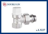 China Manual Radiator Valve Angle Type 145psi 32℉ to 248℉ Working Pressure BS2779 Thread for sale