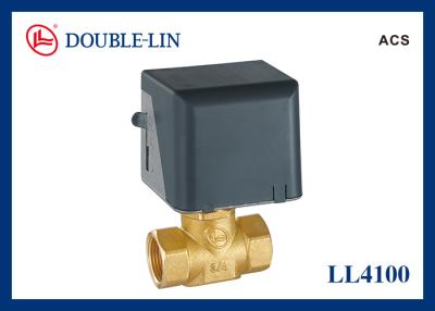 China ISO228 Thread -10℃ to +60℃ Working Temperature 16 Bar Working Pressure Stop Valve with Electric Actuator for sale