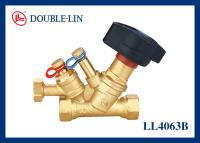 China 20 Bar ISO228 Thread HBP 57-3 Brass Balancing Valve for sale