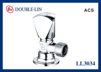 China Advanced Brass Angle Valves with 10bar Working Pressure and Polished Chromed-Plated Finish for Industrial for sale