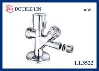 China Washing Machine HPB 57-3 Brass Angle Stop Valve for sale