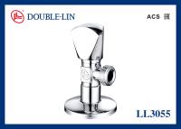 China Brass Angle Valves With Filtration Backflow Prevention Polished Chromed-Plated 10 Bar Working Pressure and ISO228 Thread for Durability for sale