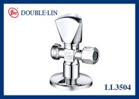 China ISO228 Thread Brass Angle Valves for Heavy-Duty and High Pressure Applications with Double Way Functionality for sale