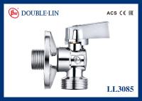China 10bar Brass Angle Valves with ISO228 Thread for Washing Machine High-Density Forged Brass 0C to 80C Temperature Range for sale