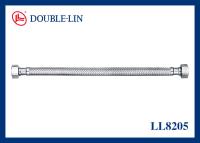 China 16 Bar Female X Female Stainless Steel Braided Hose with Brass Nut and EPDM Seal Rubber for sale