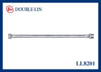 China 16 Bar Stainless Steel Braided Hose with Brass Nut for High Temperature Resistance and Corrosion Resistance for sale