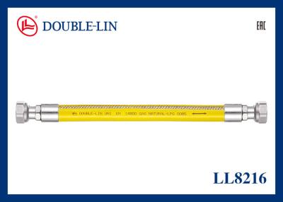 China Female x Female Stainless Steel Corrugated Hose for Gas System for sale