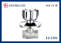 China Female X Female 25 Bar Built in Brass Ball Valve for sale