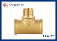 China Female X Female X Male Tee Brass Threaded Fittings for sale