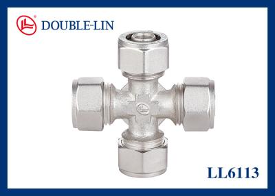 China HPB 57-3 Brass 1216 To 2632 Cross Brass Compression Fittings for sale