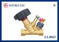 China 20 Bar ISO228 Thread HBP 57-3 Brass Balancing Valve for sale