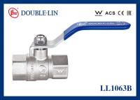 China Female X Female Long Thread DZR 2 Inch Brass Ball Valve for sale
