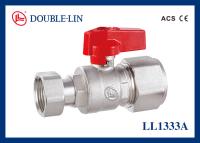 China F3/4'' PEX-AL-PEX- Multi Layer Pipe Ball Valve With Alu Handle for sale