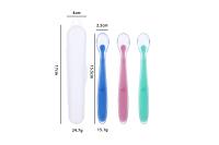 China Silicone Spoon Fda Approved / Easy to Store with Hanging Hole for sale