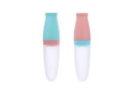 China Silicone Squeeze Baby Feeding Bottle Food Rice Cereal Feeder Baby Water Bottles With Spoonn Baby Food Feeder spoo for sale