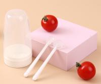 China New Doulde Sided Tongue Cleaner Tongue Scraper With Brush For Free Breath for sale