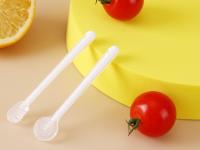 China New Doulde Sided Tongue Cleaner Tongue Scraper With Brush For Free Breath for sale