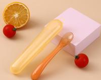 China Baby Squeeze Feeding Spoon | Silicone Baby Food Feeder | Puree Feeder | Food Dispensing Spoon | Rice Cereal Bottle for sale