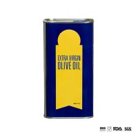 China DADI Rectangle Oil Empty Tin 500ml Tinplate Food Oil Can, Edible Oil Container for sale