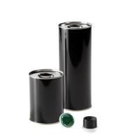 China DADI Olive Oil Can Edible Oil Cans Round Tin Canister 250ml Cooking Oil Tins PMS Color for sale