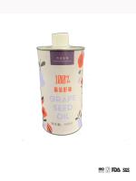 China DADI Industrial Olive Oil Can 500ml Extra Virgin Round 0.5 Liter Olive Oil Container for sale