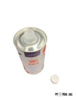 China DADI Industrial Olive Oil Can 500ml Extra Virgin Round 0.5 Liter Olive Oil Container for sale