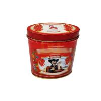 China DADI Customized Printed Candy Tin Box Oval Tin Can For Chocolates Environmentally Friendly for sale