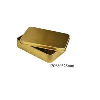 China DADI 120x80x25mm Rectangular Candy Tin Box Printed Tin Containers For Trinket for sale