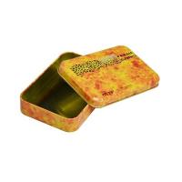 China DADI Candy Tin Box CMYK PMS UV Small Rectangular Tins With Hollow Out Lids 150x100x30mm for sale