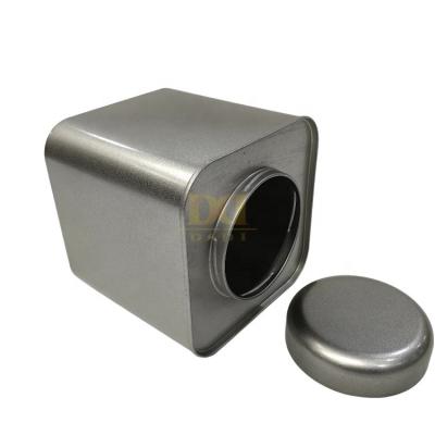 China DADI Durable Tinplate Metal Packaging Tins OEM Tea Tin Box Support Customized Printing for sale