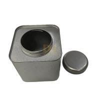 China DADI Durable Tinplate Metal Packaging Tins OEM Tea Tin Box Support Customized Printing for sale