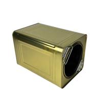 China DADI Square Metal Packaging Tinplate Tea Can, Tea Tin Box Support Customized Printing for sale