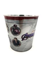 China DADI 85oz Conical Metal Popcorn Bucket 2.4L 0.23mm-0.28mm Food Grade Tinplate Cans for sale
