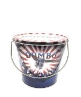 China DADI Household 2.4L Popcorn Gift Tins Classic Metal Oval Metal Popcorn Bucket Stacking Shape for sale