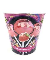 China DADI Food Packaging Popcorn Cans 3.8L Metal Popcorn Bucket Custom Design Empty Popcorn Tins for sale