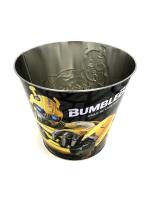 China DADI Custom 6.8L Valentine Popcorn Tins Conical Metal Popcorn Bucket For Movie Theater for sale