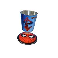 China DADI 85 Oz Metal Popcorn Bucket Mixed Popcorn Tins Embossed Logo Customization Design for sale